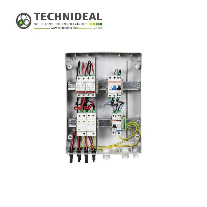 TECHNIDEAL – Coffret AC/DC monophasé 6kWc, Parafoudre AC/DC, 2 MPPT ...